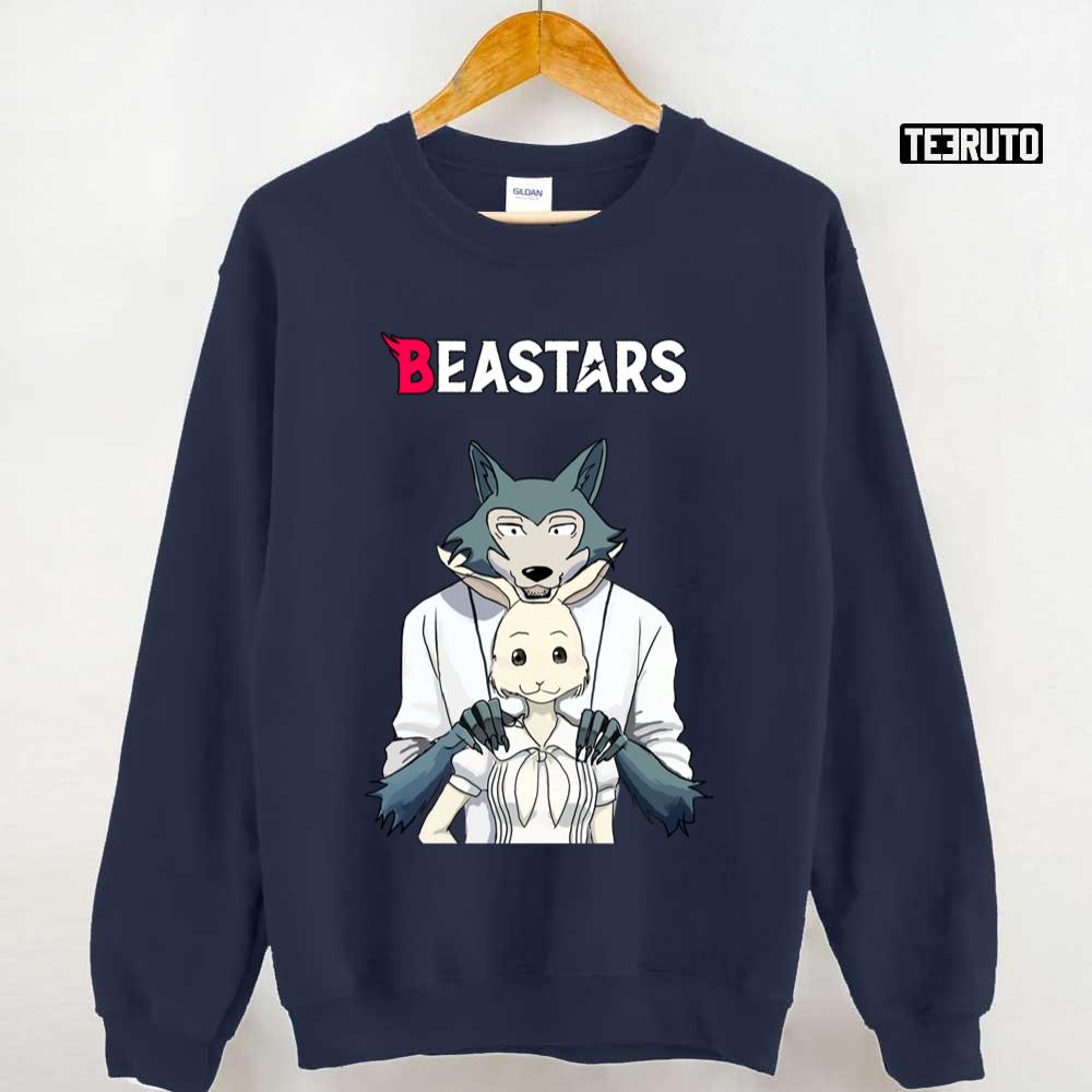 Cute Beastars Legosi And Haru Unisex Sweatshirt - Teeruto