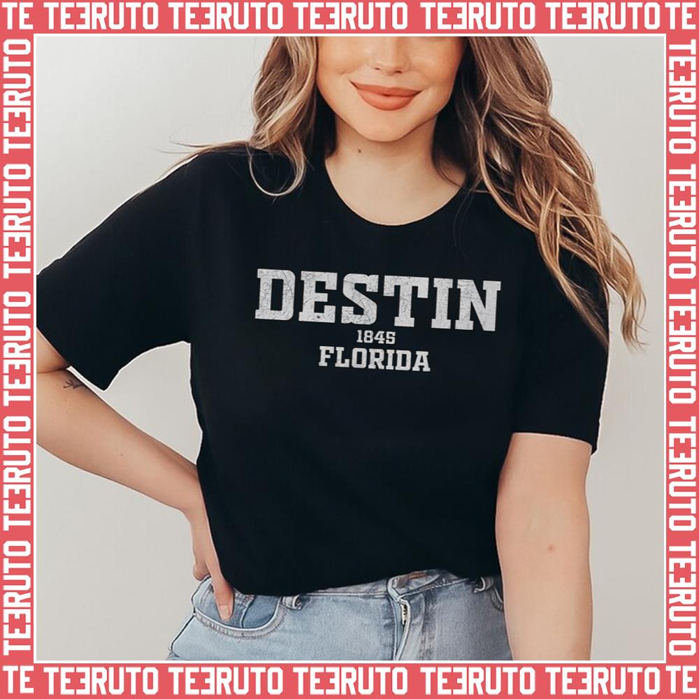 Destin Florida Est 1845 Logo Unisex Sweatshirt - Teeruto