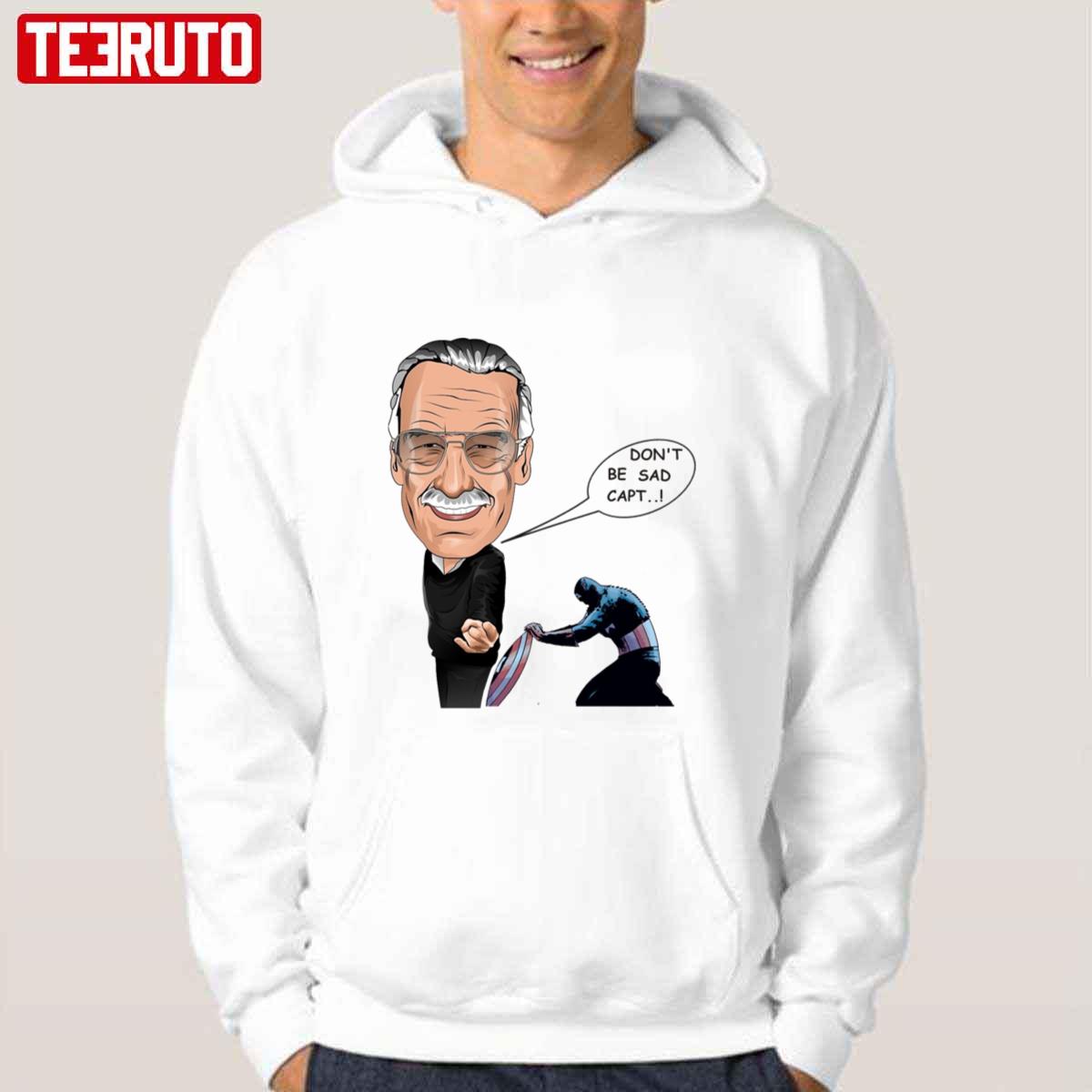Don't Be Sad Capt Stan Lee Unisex Hoodie - Teeruto