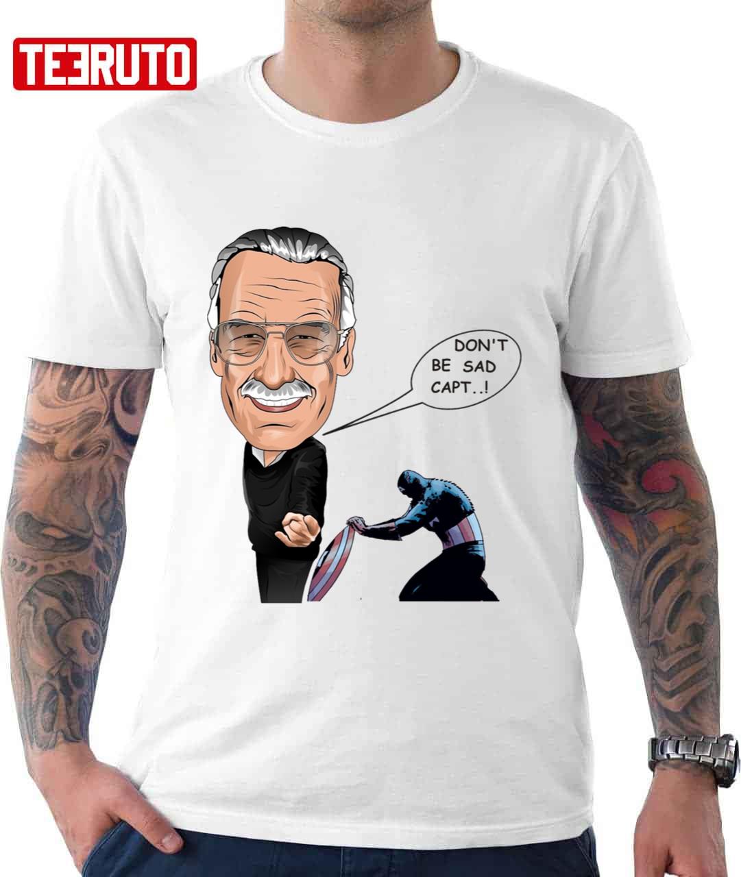 Don't Be Sad Capt Stan Lee Unisex Hoodie - Teeruto