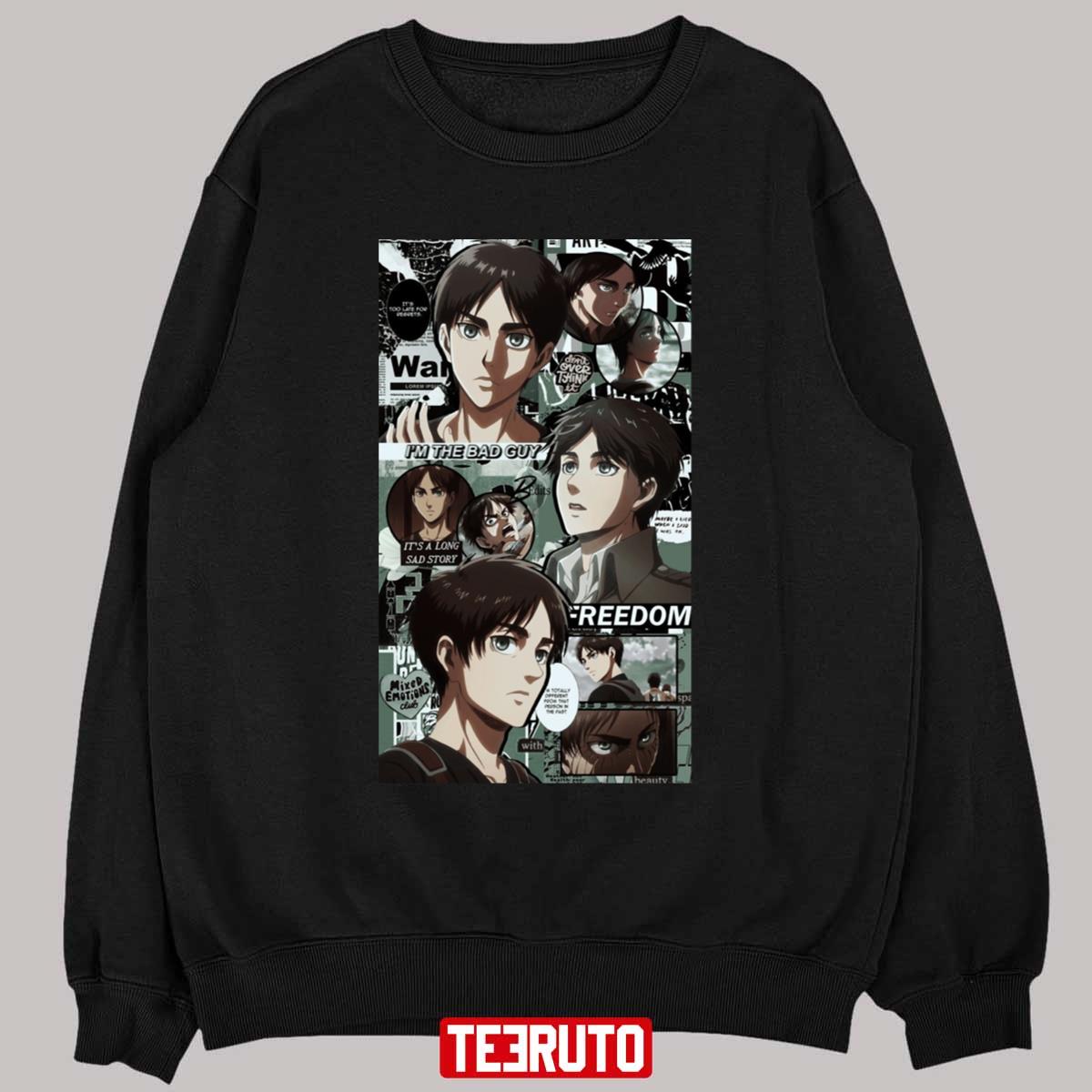 Eren Aesthetic Quotes I'm The Bad Guy Freedom Aot Attack On Titans ...