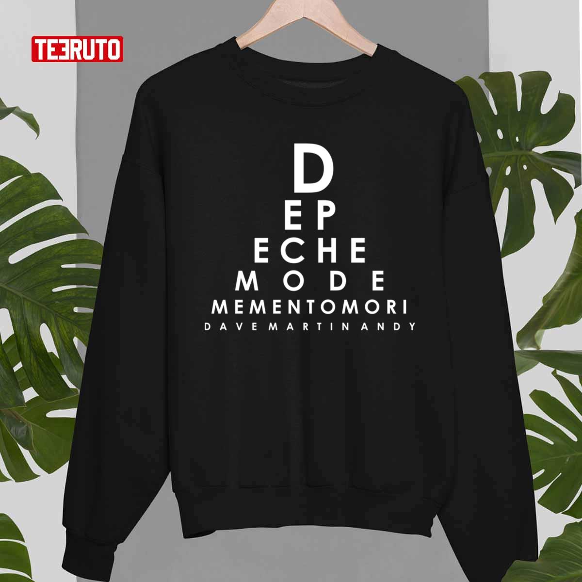 Eye Chart Memento Mori Mode Memento Mode Mori Unisex T-Shirt - Teeruto