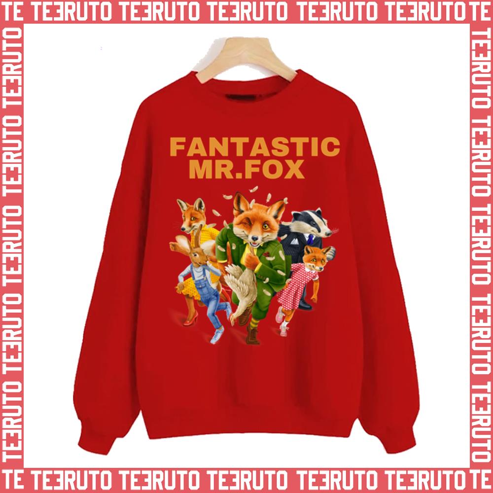 Funny Squad Fantastic Mr Fox Gift Unisex Sweatshirt - Teeruto