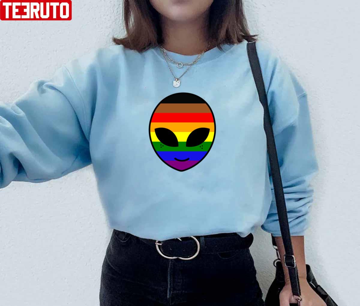 Gay Alien Lgbtq Pride Month Unisex Sweatshirt - Teeruto