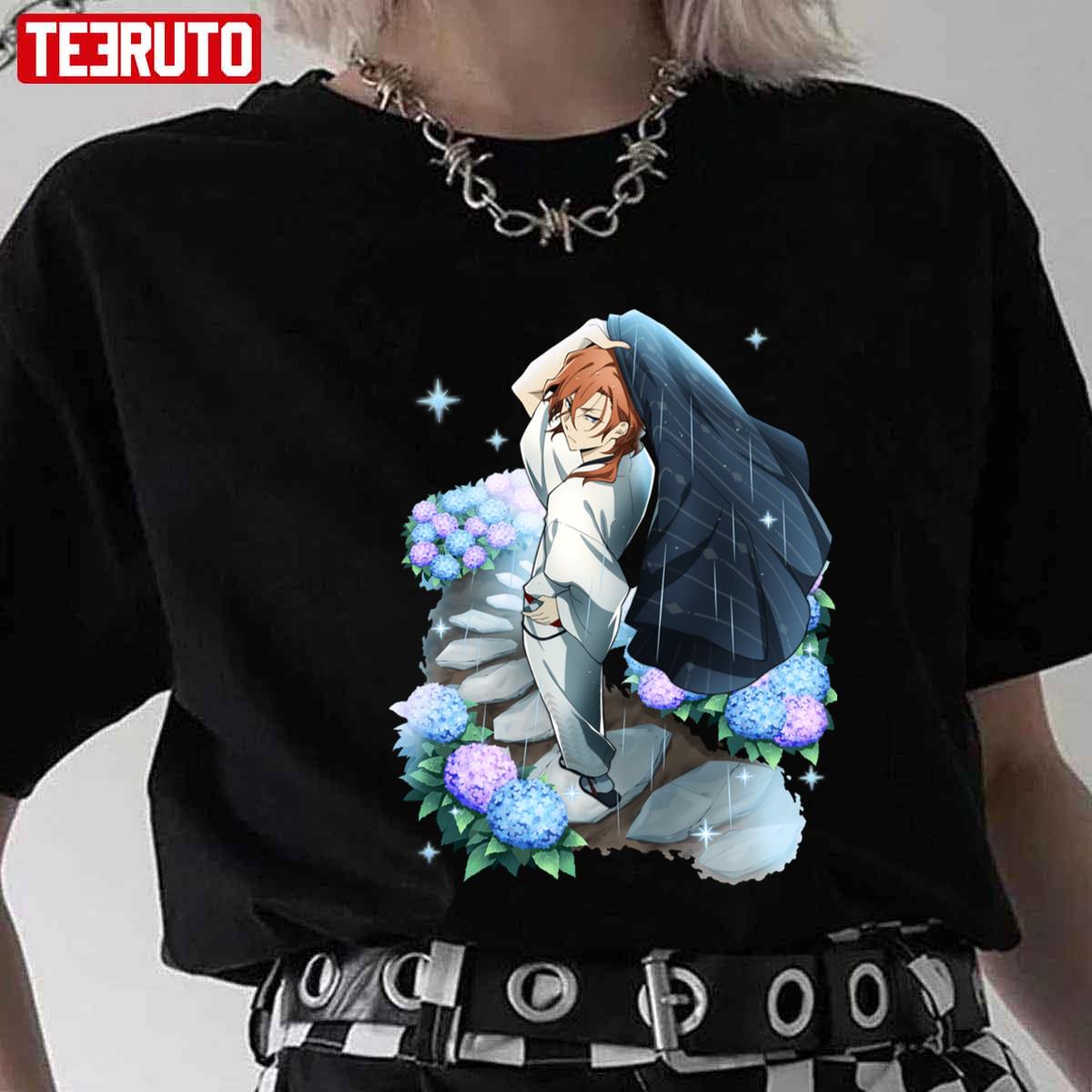 Grey Eyes Chuuya Chuya Nakahara Bungou Stray Dogs Unisex T-Shirt - Teeruto