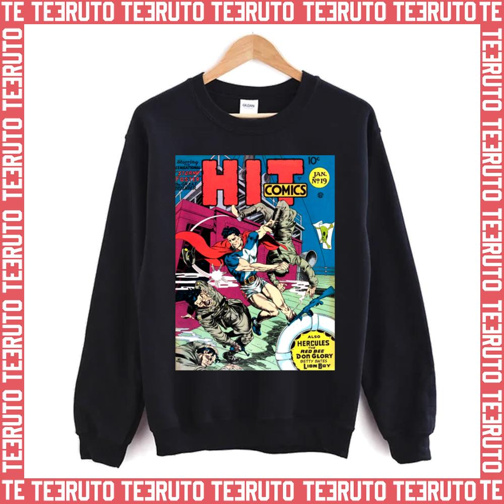 Hit Comics Hercules Red Bee Lion Boy Rare Unisex T-Shirt - Teeruto
