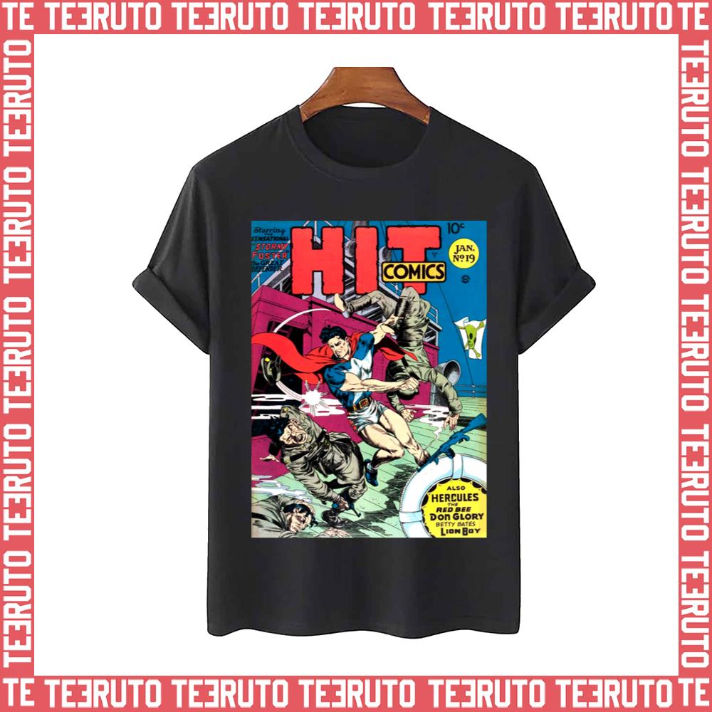 Hit Comics Hercules Red Bee Lion Boy Rare Unisex T-Shirt - Teeruto