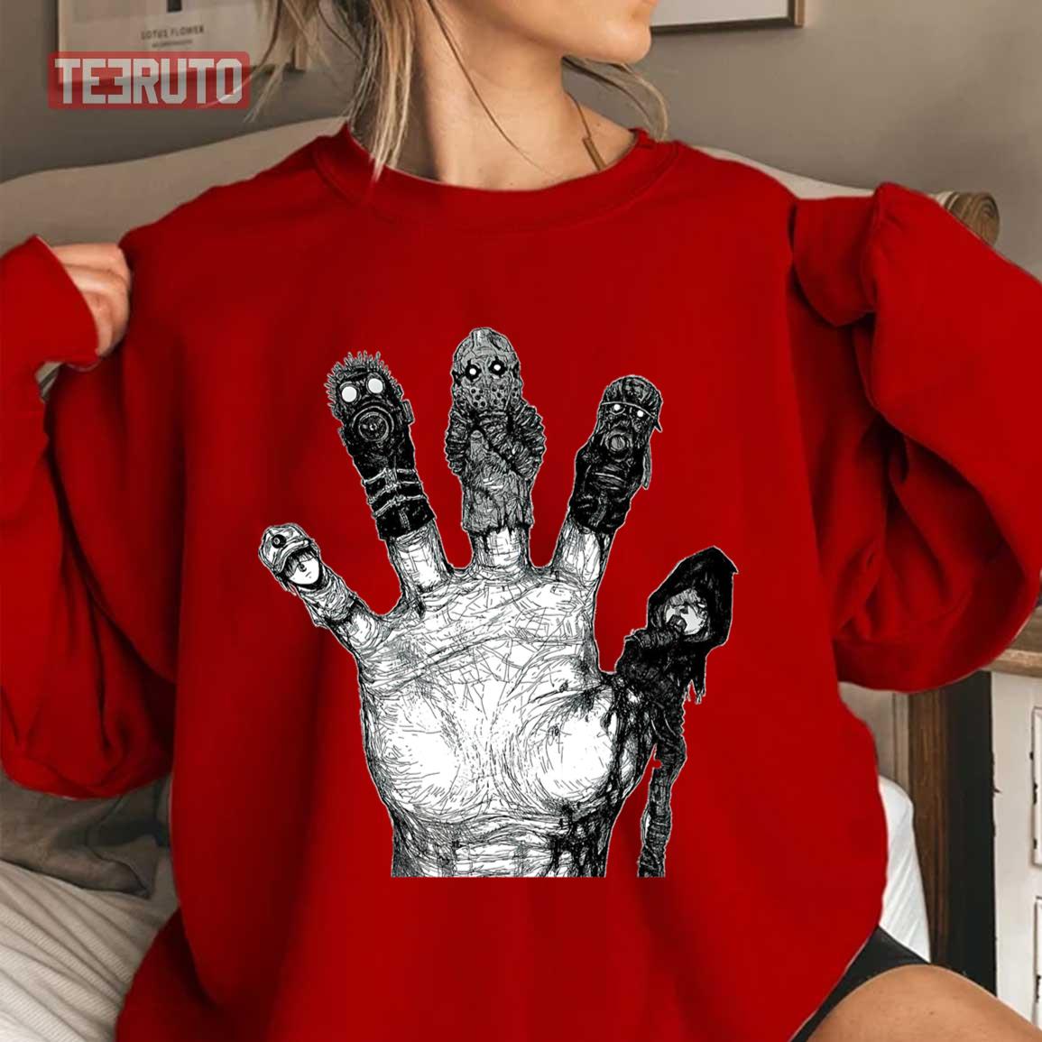 Horror Fingers Dorohedoro Anime Unisex Sweatshirt - Teeruto