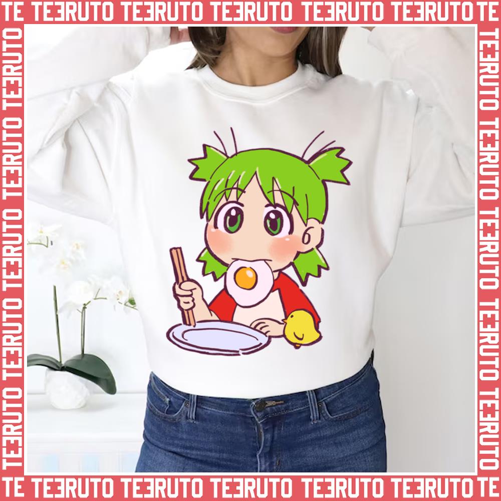 I Draw Yotsuba Eating Fried Egg Yotsubato Azumanga Daioh Unisex ...