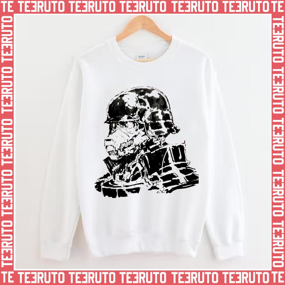 Jin Roh Wolf Mask Unisex Sweatshirt - Teeruto