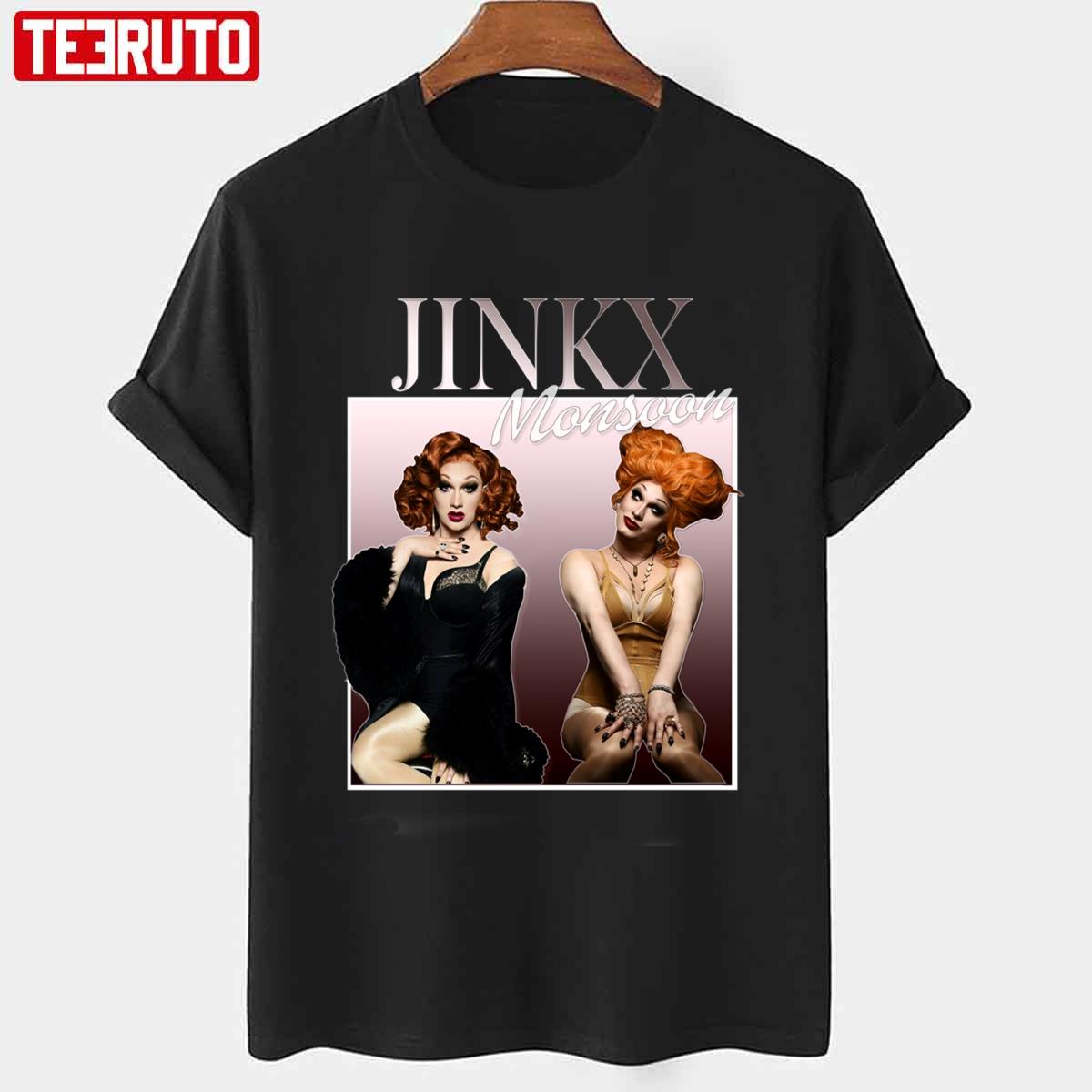 Jinkx Monsoon Rupaul's Drag Race 90's Throwback Tee Unisex T-Shirt ...