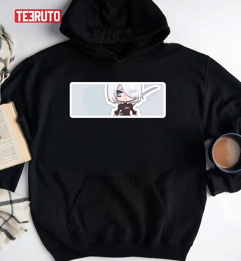 Kawaii Soldier 2b Chibi Ver Nier Unisex T-Shirt - Teeruto