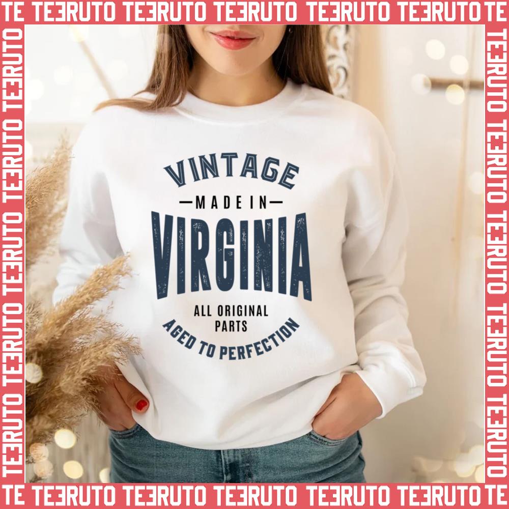 Made In Virginia State Logo Unisex T-Shirt - Teeruto