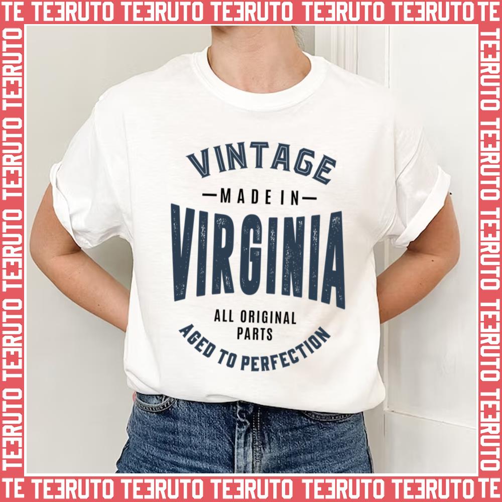 Made In Virginia State Logo Unisex T-Shirt - Teeruto