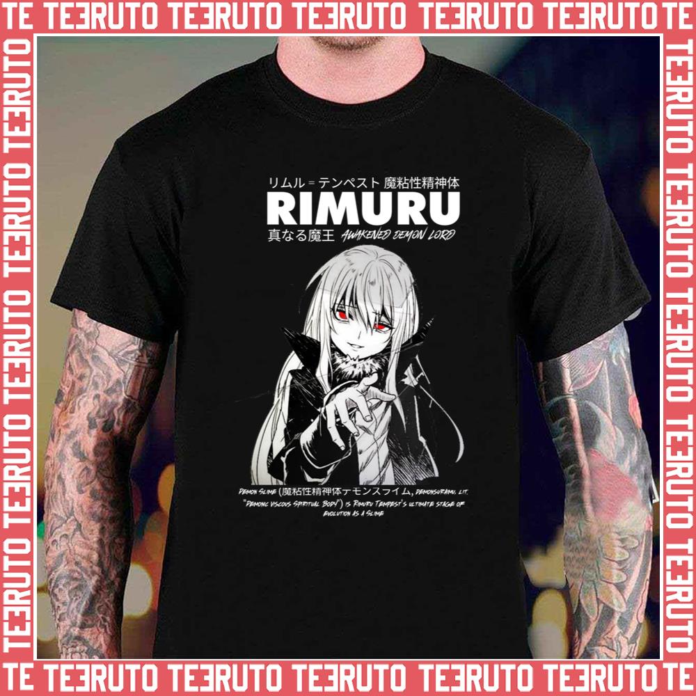 Manga Design Rimuru Tempest Tensei Shitara Slime Unisex Sweatshirt ...