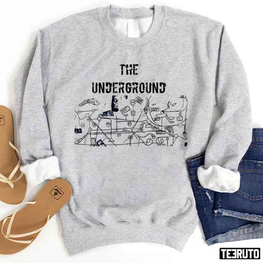 Map Of The Underground Doom Patrol Unisex Sweatshirt - Teeruto