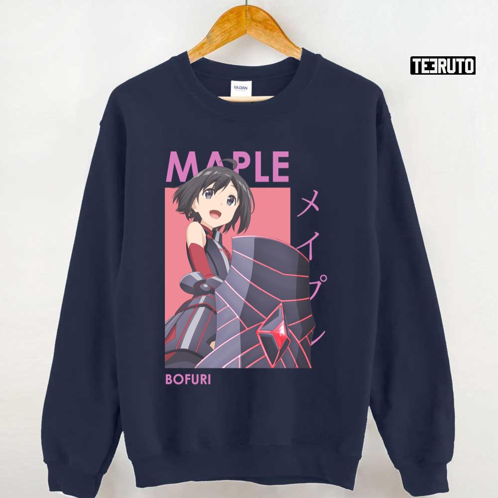 Érable Kaede Honjo Bofuri Maple Card Anime Unisex Sweatshirt - Teeruto