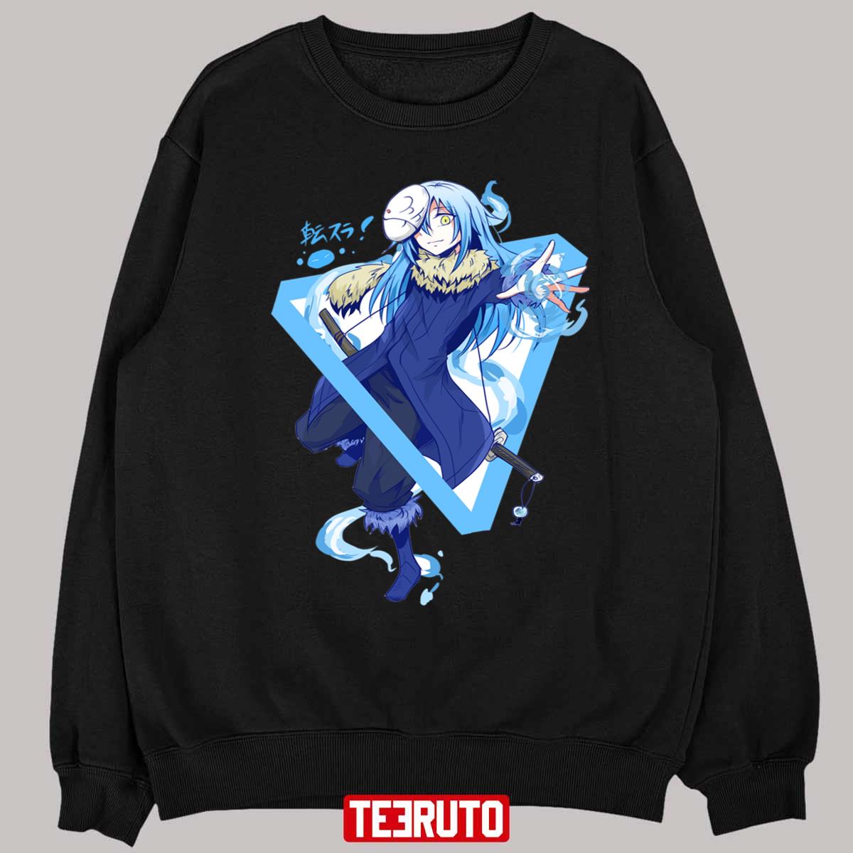 Rimuru Geometric Design Tensei Shittara Slime Unisex T-Shirt - Teeruto