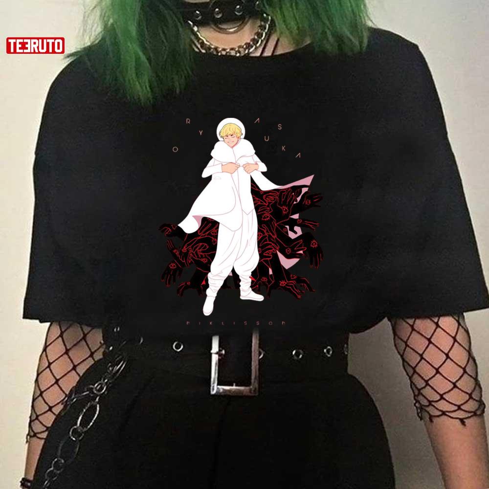 Ryo Asuka From Devilman's Anime Logo In Devilman Crybaby Unisex T-Shirt ...