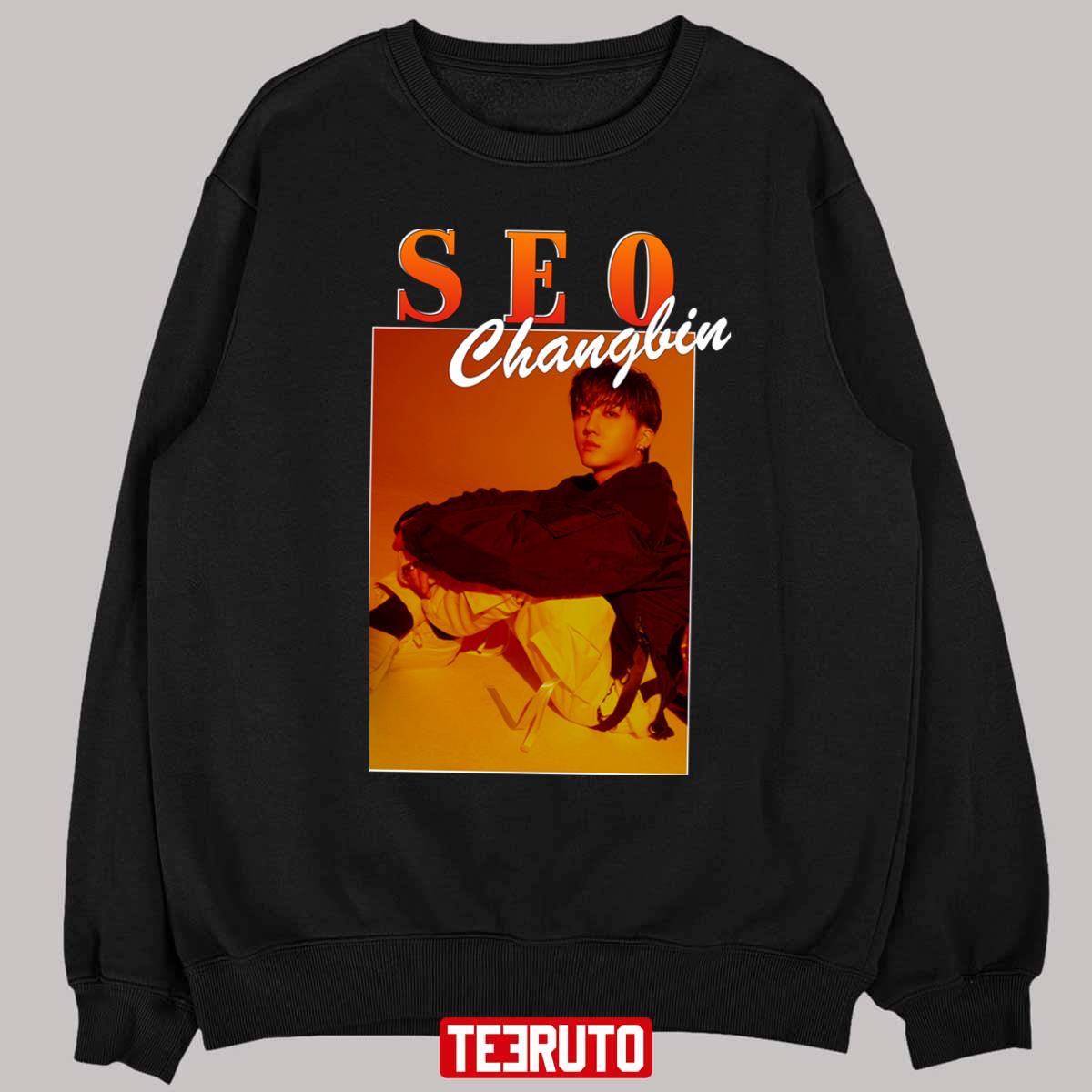 Straykids Vintage Seo Changbin Collage Stray Kids Unisex T-Shirt - Teeruto