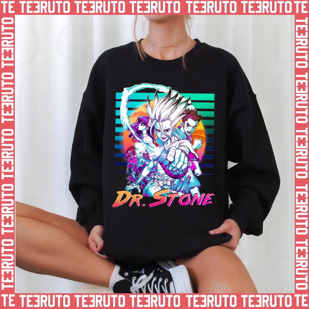Sunset Design Doctor Stone Vintage Retro V1 Unisex Sweatshirt - Teeruto