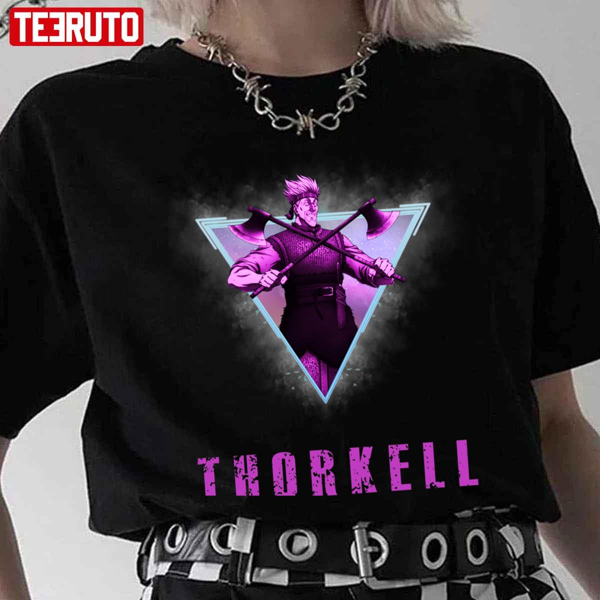 Thorkell Vinland Saga Purple Design Unisex Hoodie - Teeruto