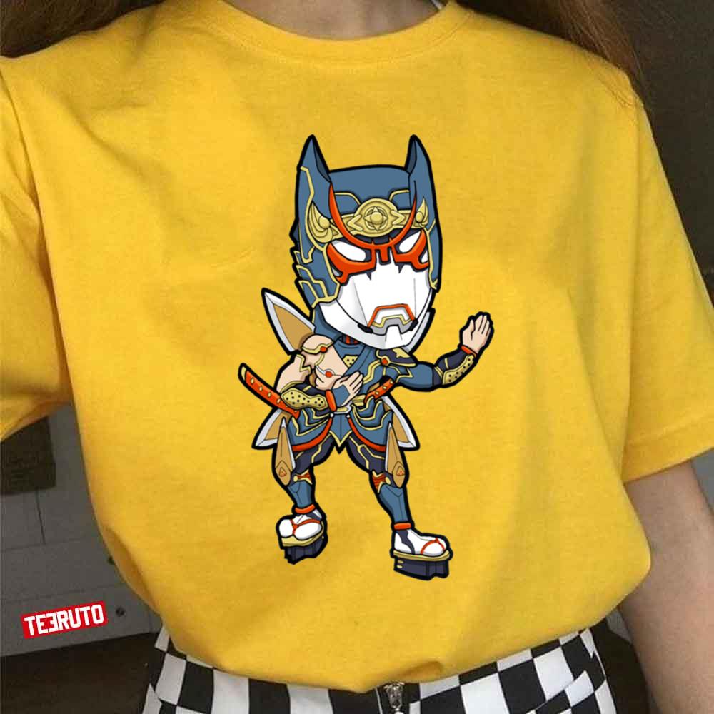 Tiger And Bunny Origami Cyclone Chibi Unisex T-Shirt - Teeruto