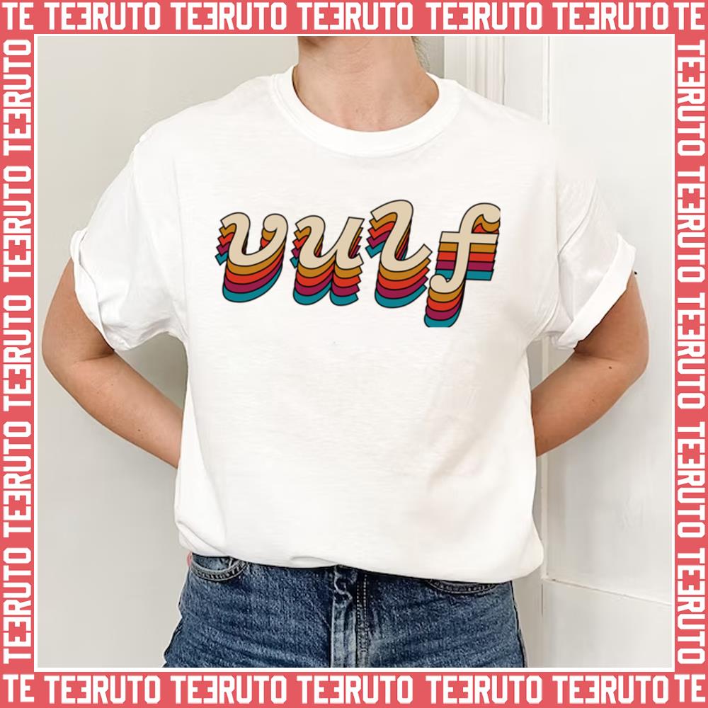 Vulf Vintage Typography Unisex Sweatshirt - Teeruto