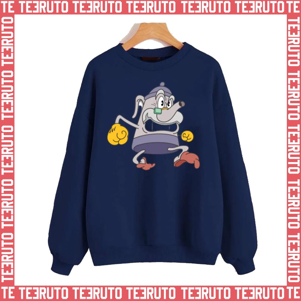 Angry Guy Cuphead The Cuphead Show Unisex Sweatshirt - Teeruto