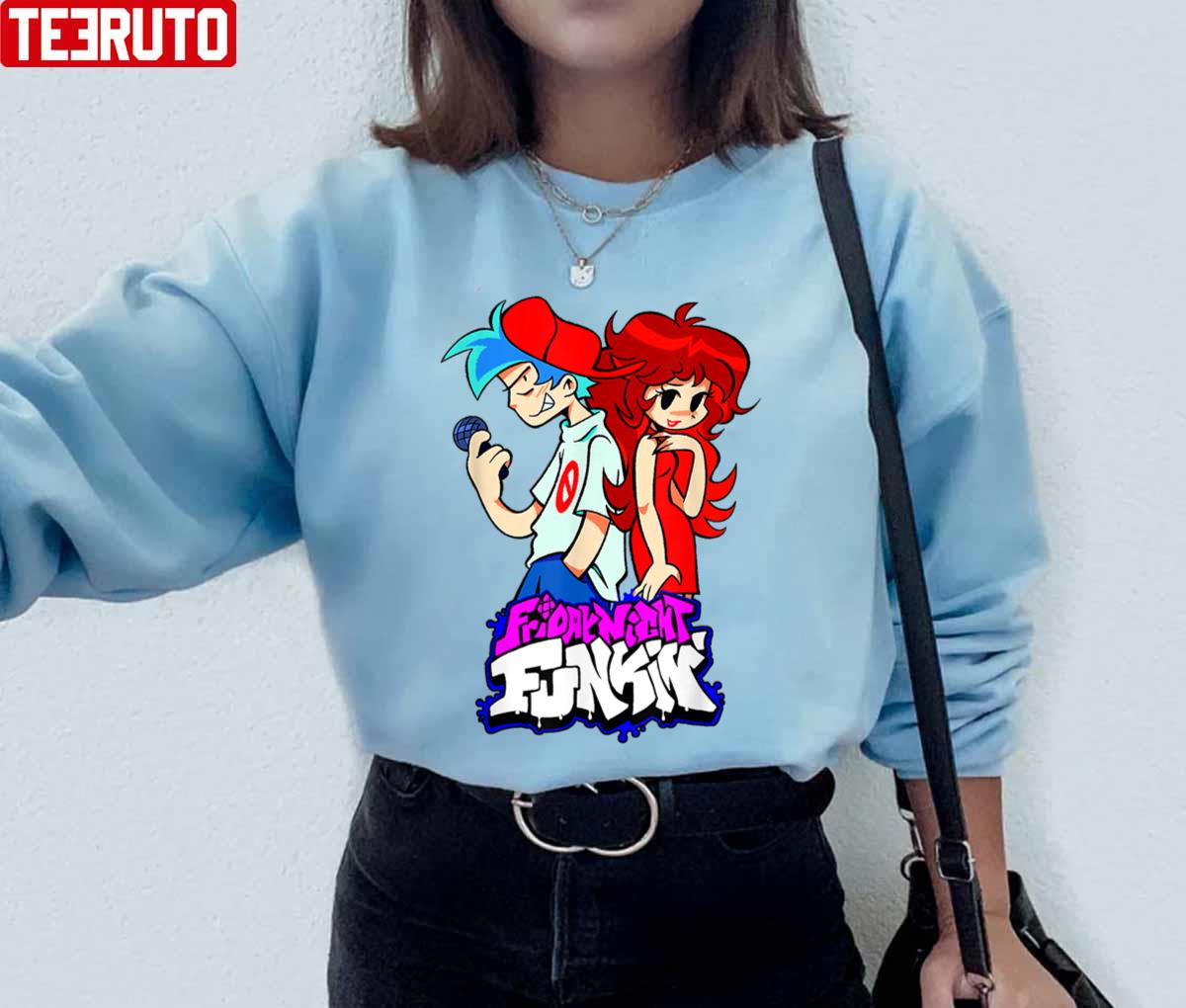 Boyfriend Girlfriend Friday Night Funkin Unisex Sweatshirt - Teeruto
