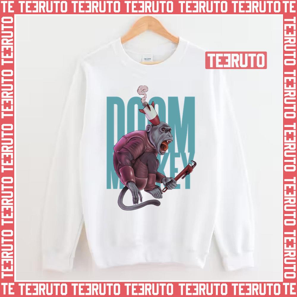 Doom Monkey Dark Donkey Kong Unisex Sweatshirt - Teeruto