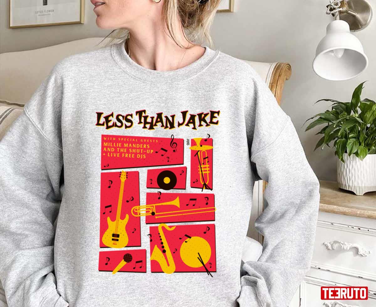 Hello Rockview 2022 Less Than Jake Unisex Sweatshirt - Teeruto