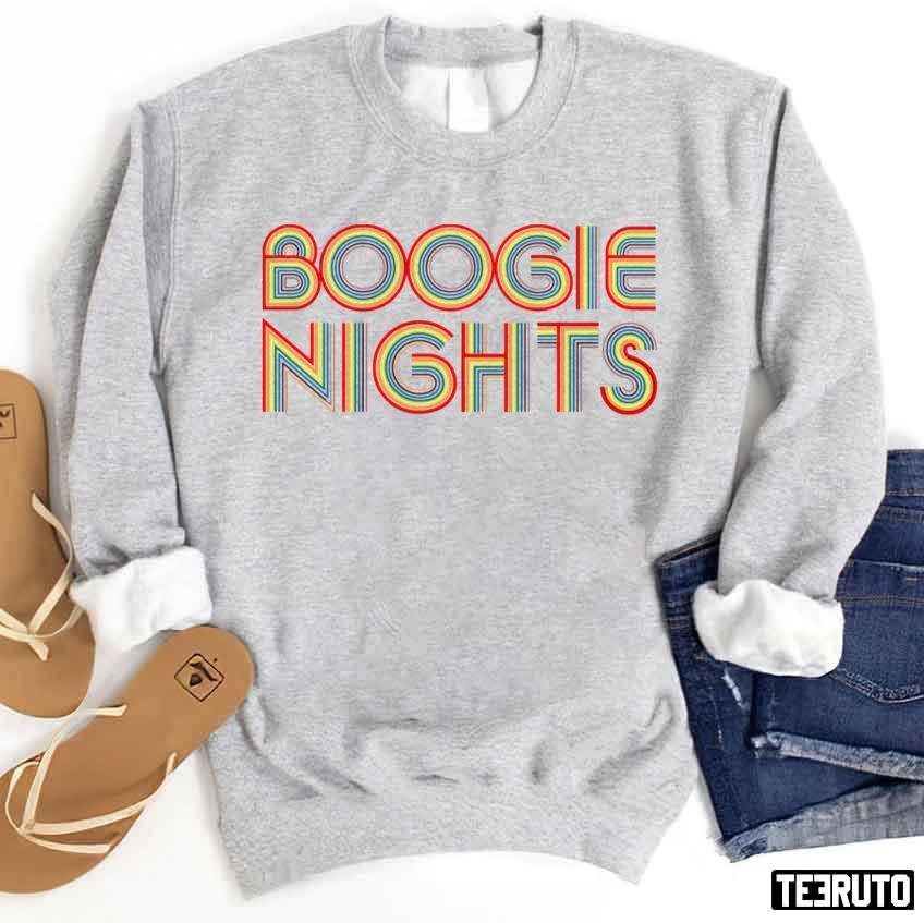 Logo Boogie Nights Unisex Sweatshirt - Teeruto