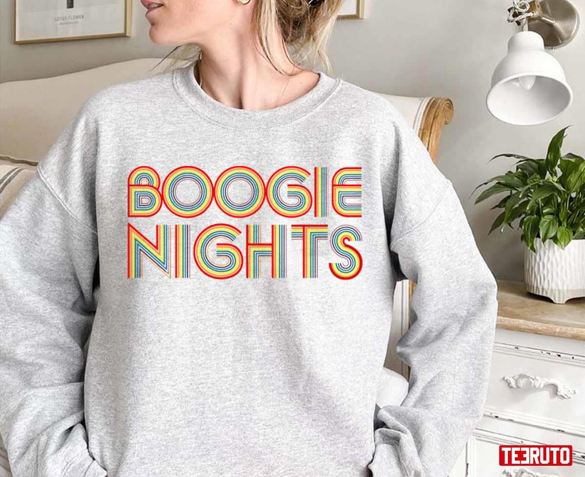 Logo Boogie Nights Unisex Sweatshirt - Teeruto