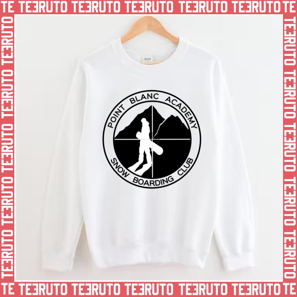 Point Blanc Academy Snow Boarding Club Alex Rider Unisex Hoodie - Teeruto