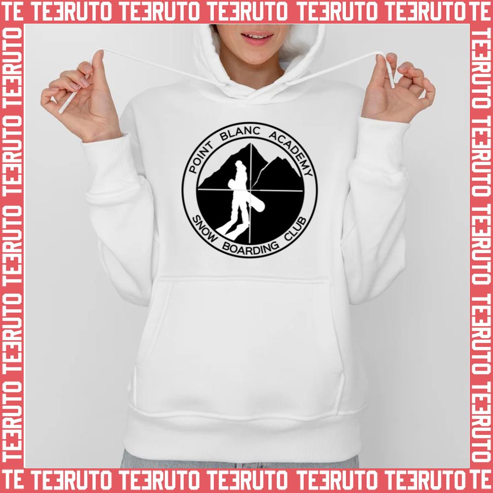Point Blanc Academy Snow Boarding Club Alex Rider Unisex Hoodie - Teeruto