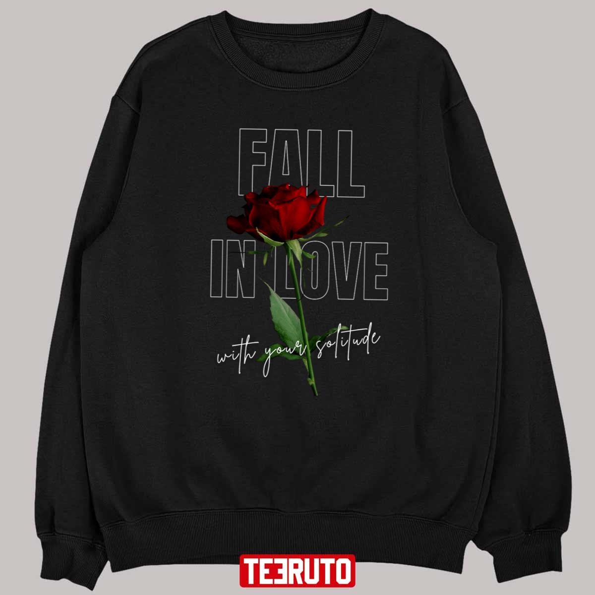 Red Rose Loneliness Rupi Kaur Poems Unisex T-Shirt - Teeruto