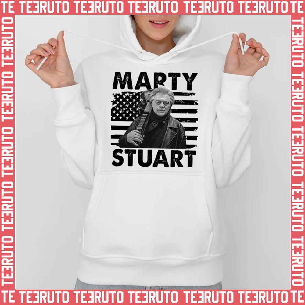 Retro American Flag Marty Stuart Same Old Train Unisex Hoodie - Teeruto