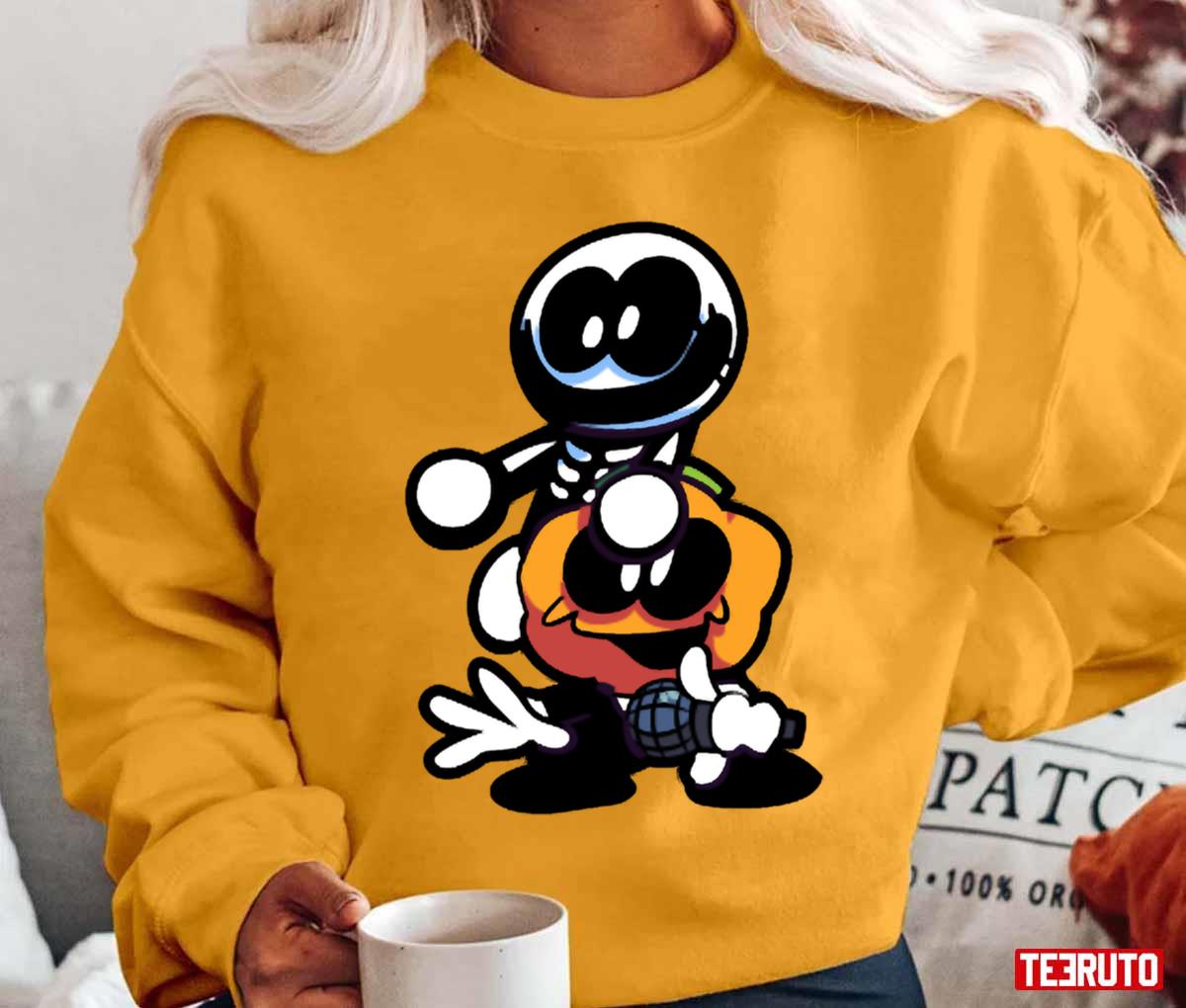 Skid And Pump Friday Night Funkin Unisex T-Shirt - Teeruto