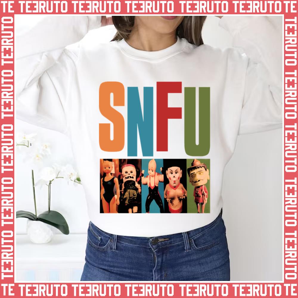 The Four Colors Snfu Cannibal Cafe Unisex Hoodie - Teeruto
