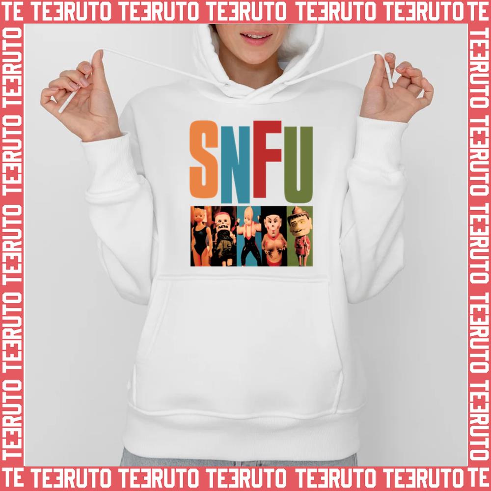 The Four Colors Snfu Cannibal Cafe Unisex Hoodie - Teeruto