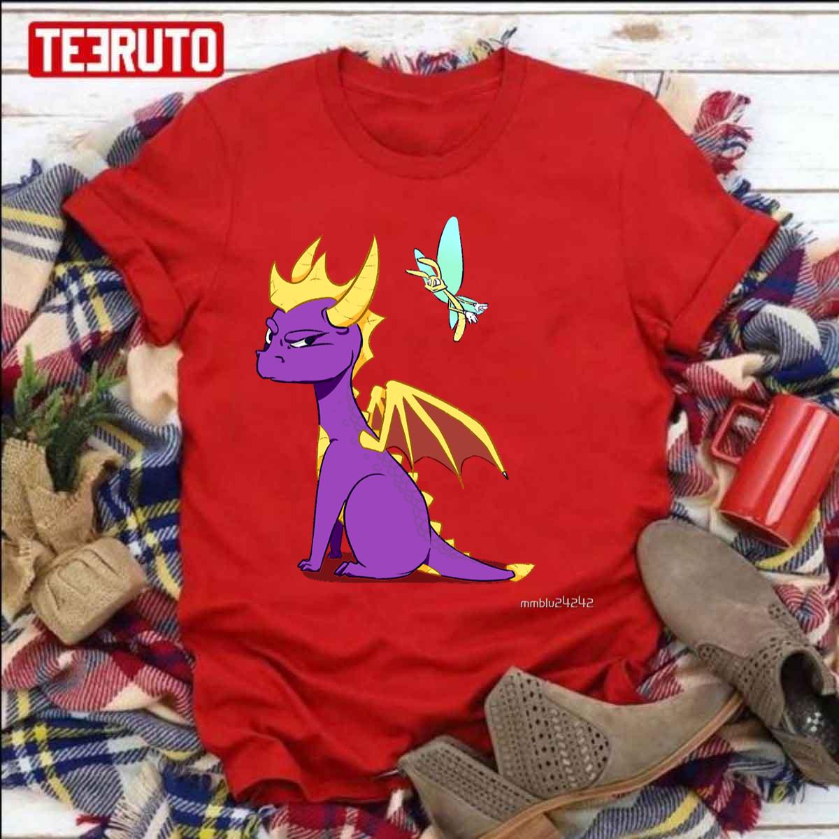 Tiny And Angry Spyro The Dragon Unisex Sweatshirt - Teeruto
