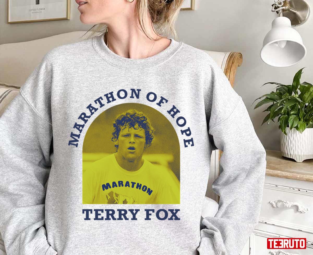 Vintage Design Marathon Of Hope Terry Fox Unisex Sweatshirt - Teeruto