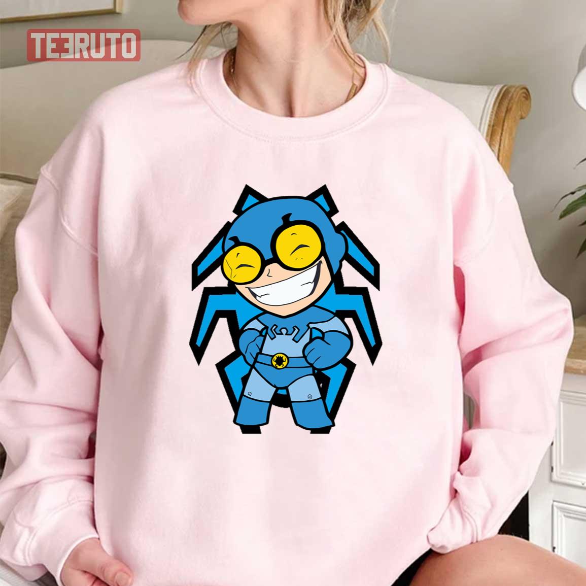 Chibi Baby Blue Beetle Dc Comic Unisex T-Shirt - Teeruto