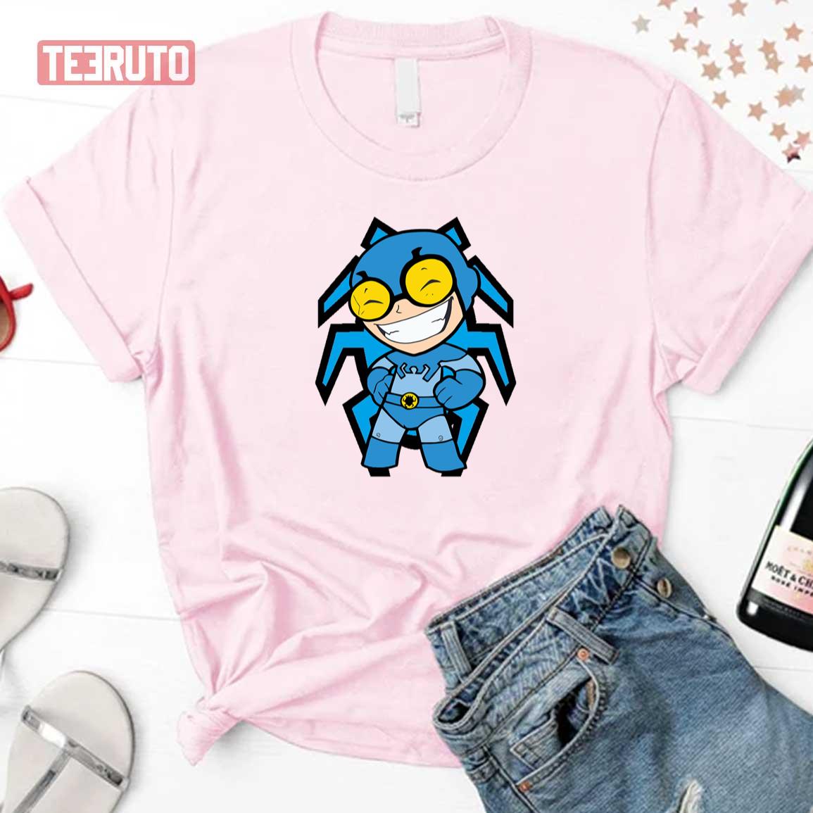Chibi Baby Blue Beetle Dc Comic Unisex T-Shirt - Teeruto