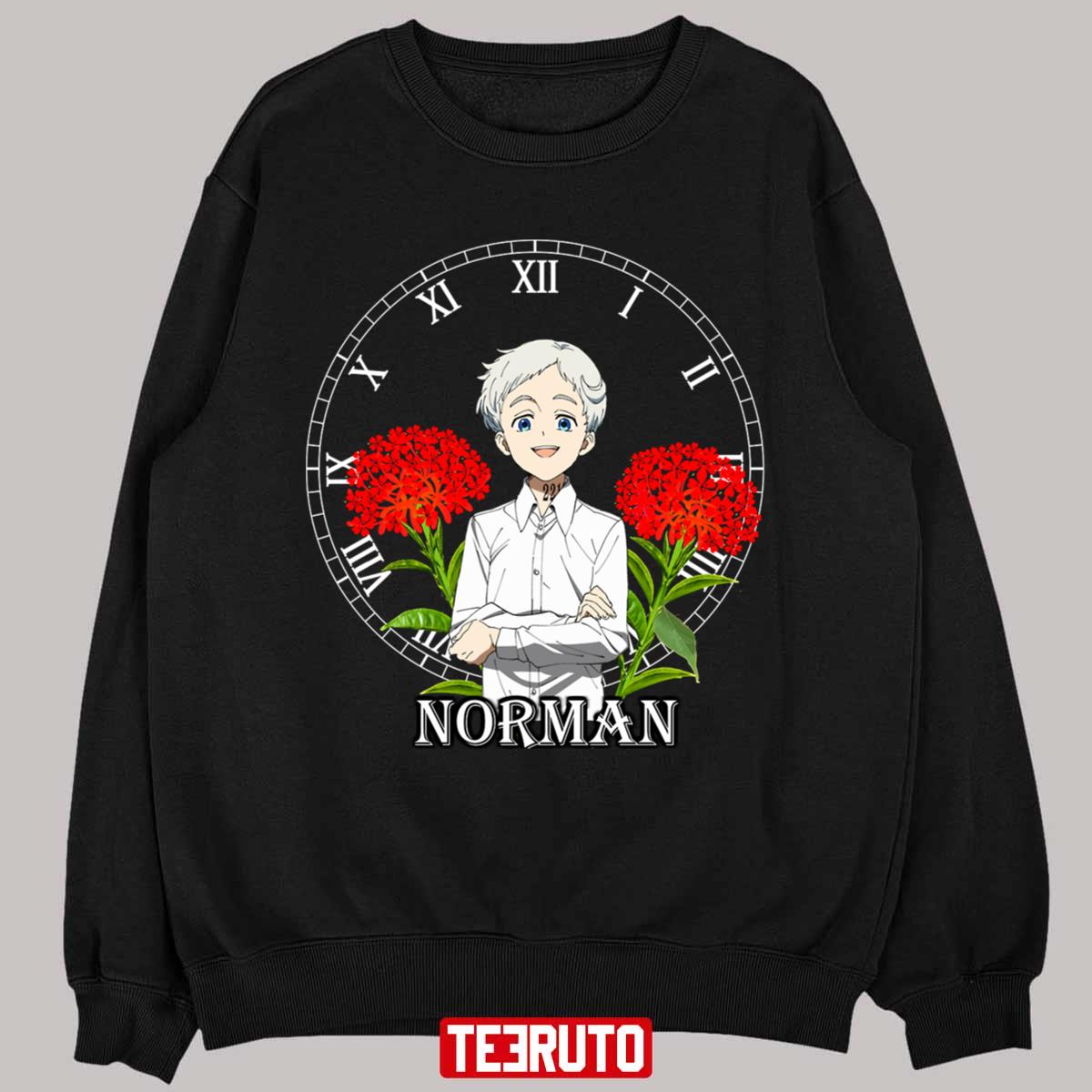 Clock The Promised Neverland Norman Essential Artwork Unisex T-shirt - Teeruto