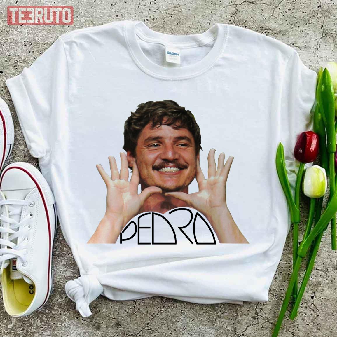 Funny Pedro Pascal On Interview Unisex T-Shirt - Teeruto