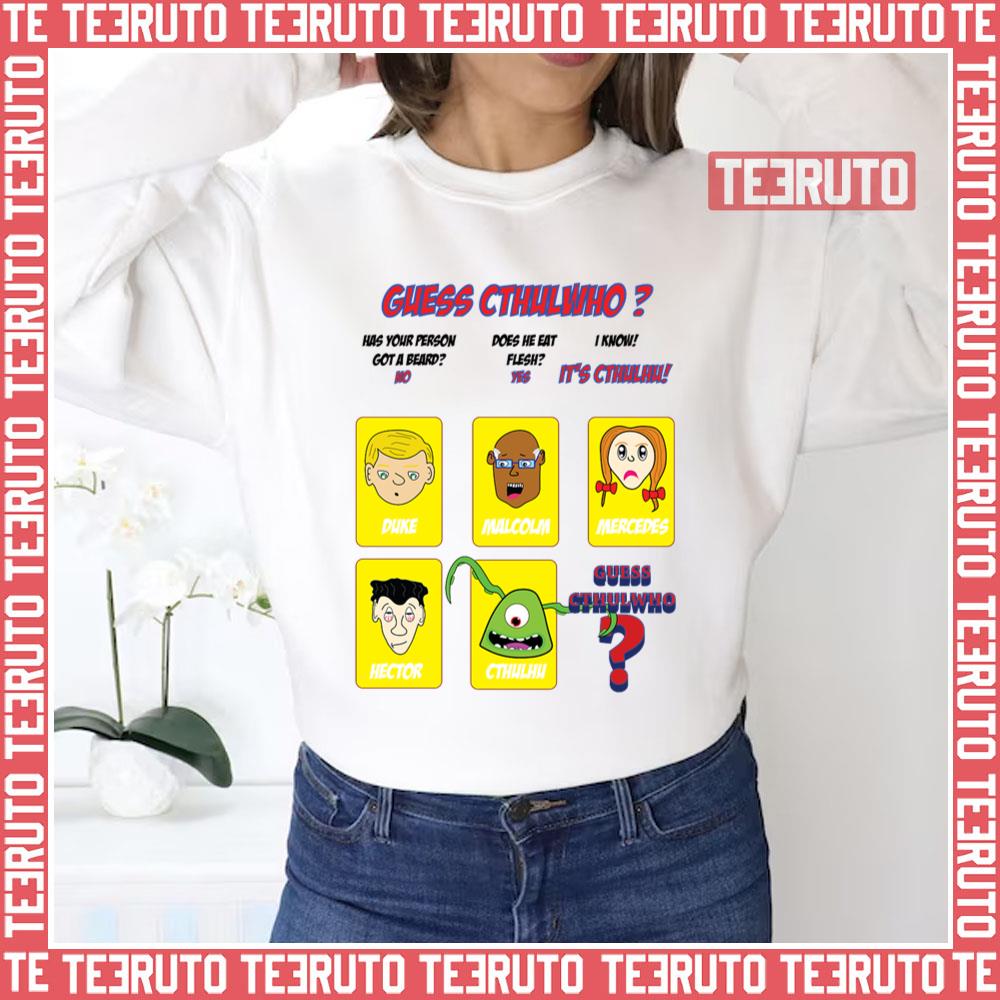 Guess Who Boardgame Unisex Sweatshirt - Teeruto
