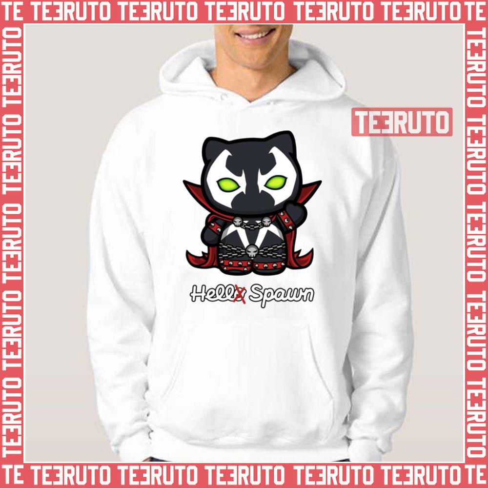Hell O Spawn Hello Kitty Parody Hellspawn Unisex T-Shirt - Teeruto