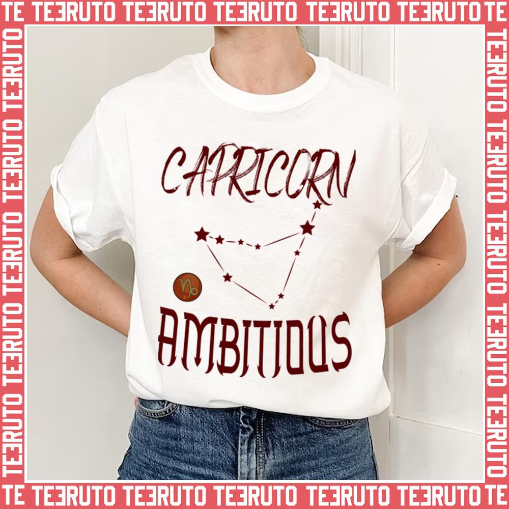 Live For Capricorn Ambitious Zodiac Sign Unisex Sweatshirt - Teeruto